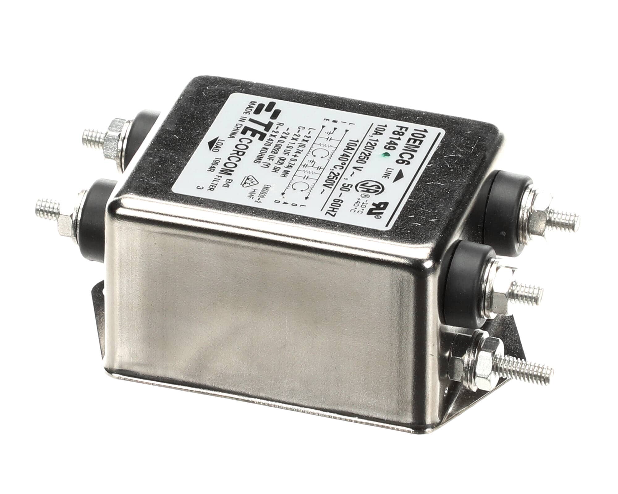 Filtro. Emi. 10a 120/250vac