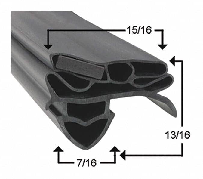 Burlete, T-72/t-72f Ancho, Negro, True